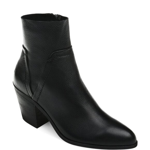 Splendid | Shoes | Nib Splendid 65 6 Cherie Black Leather Ankle Boots ...